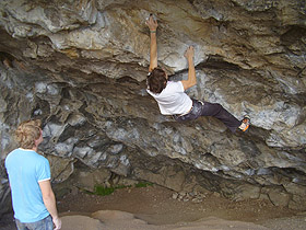 North Wales Bouldering News ::: News Details :: Liam Desroy repeats ...